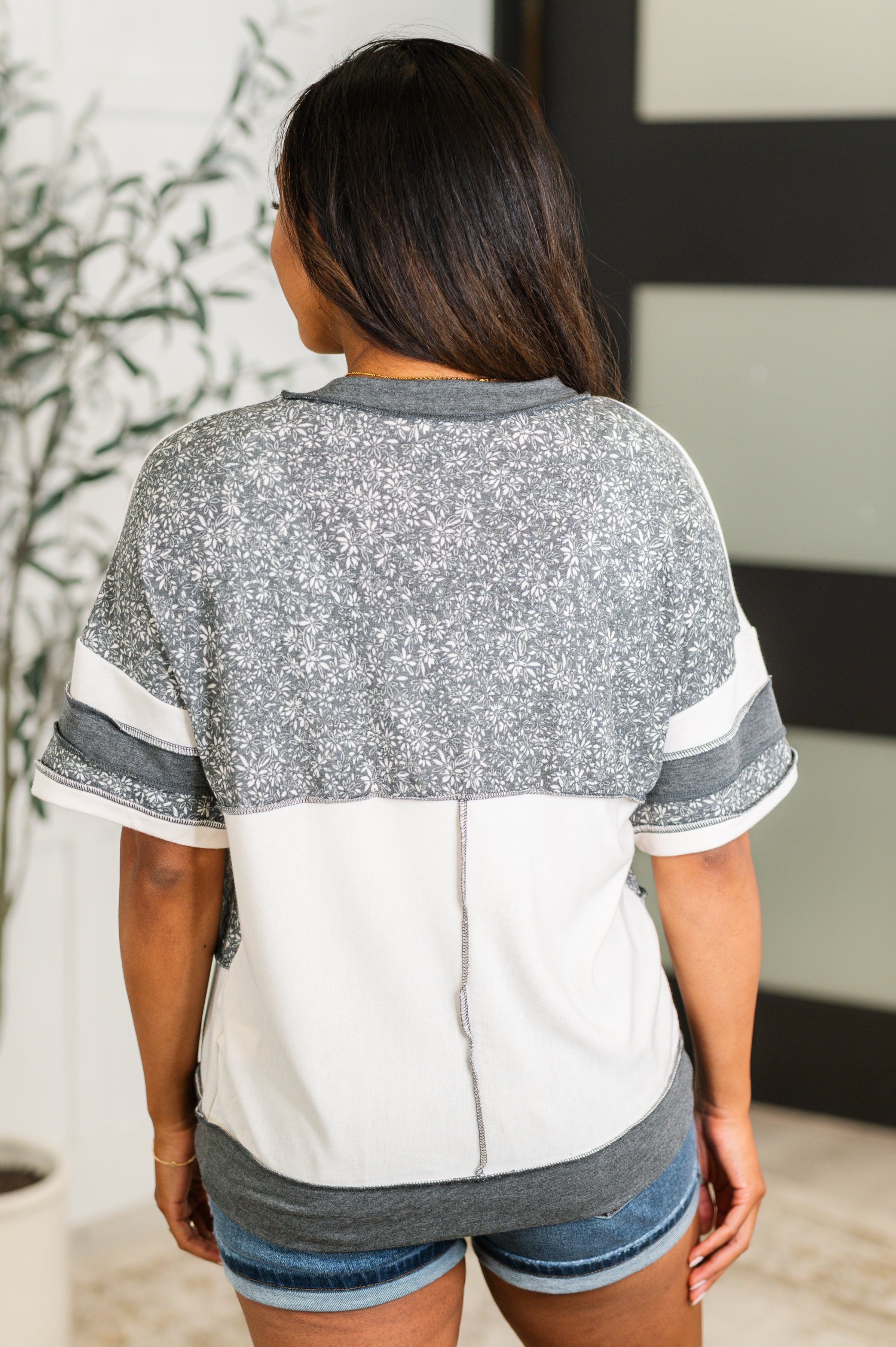 Patch Me If You Can Drop Shoulder Top: S-3X – Whimsy Threads Boutique